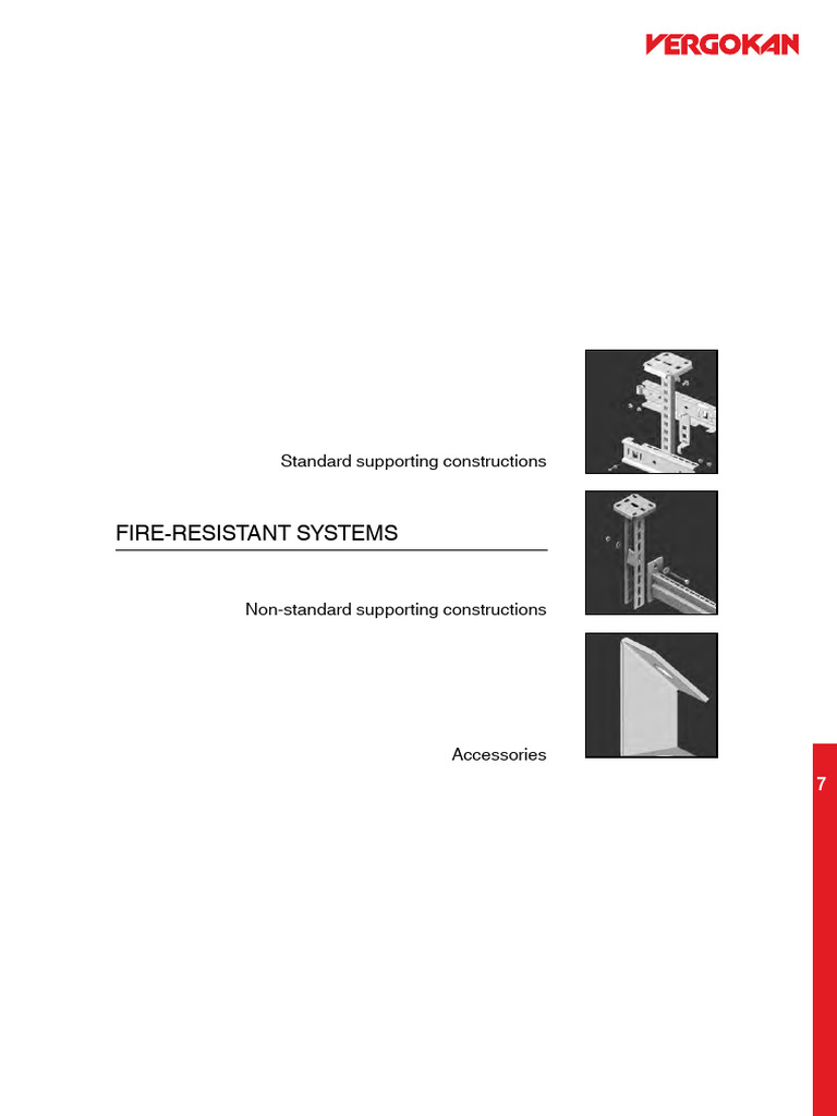 Catalogue 2015 01 Fire Resistant Systems | PDF | Screw | Manufactured Goods