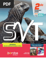 Livre SVT Seconde Bordas 2019 | PDF
