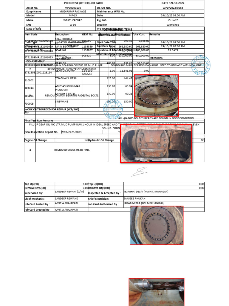 MP-106 Cat-Iv Maint. | PDF | Engines | Manufactured Goods