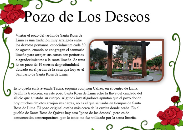 Pozo de Los Deseos 2 | PDF | Ciencias sociales | Viajes y turismo