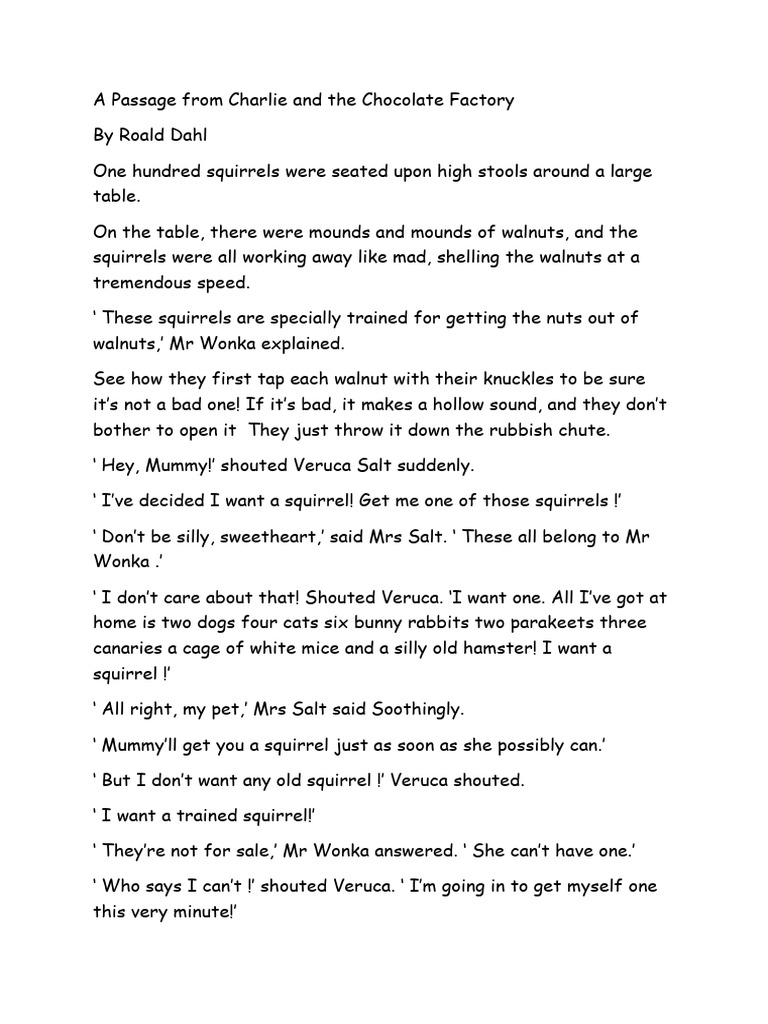 Veruca in The Nut Room | PDF