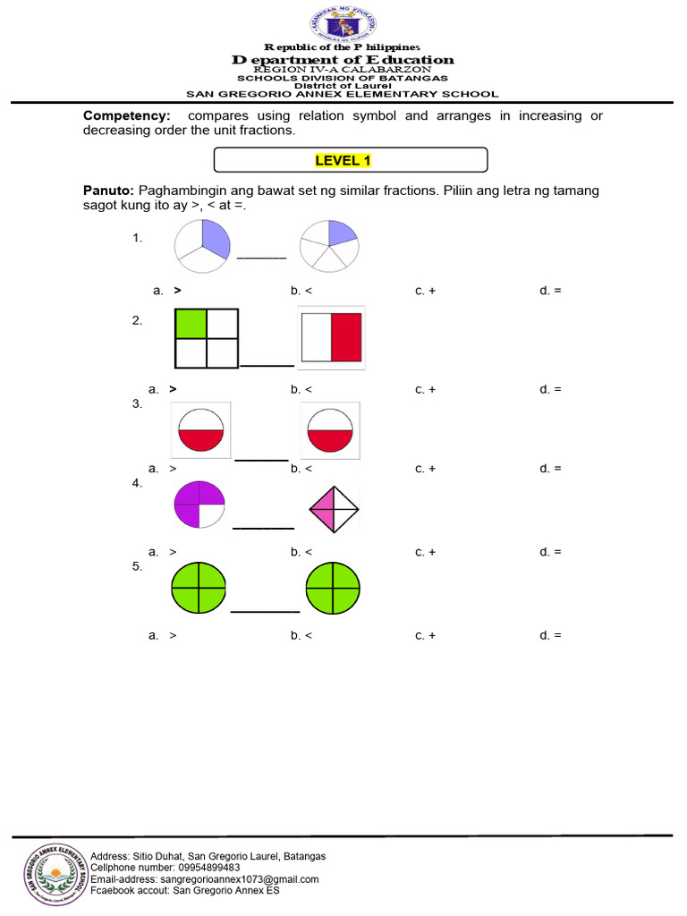 Math-Data-Bank-Grade 2-Sgaes | PDF