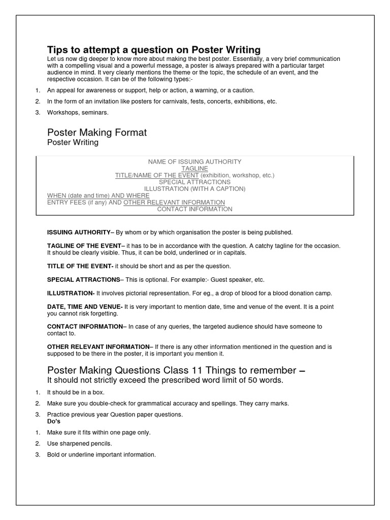 Xi English Poster | PDF Xi English Poster | PDF