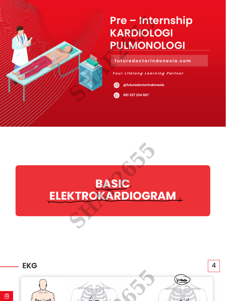 Materi Materi Internsip Fdi Cardio Pulmo Unlocked | PDF