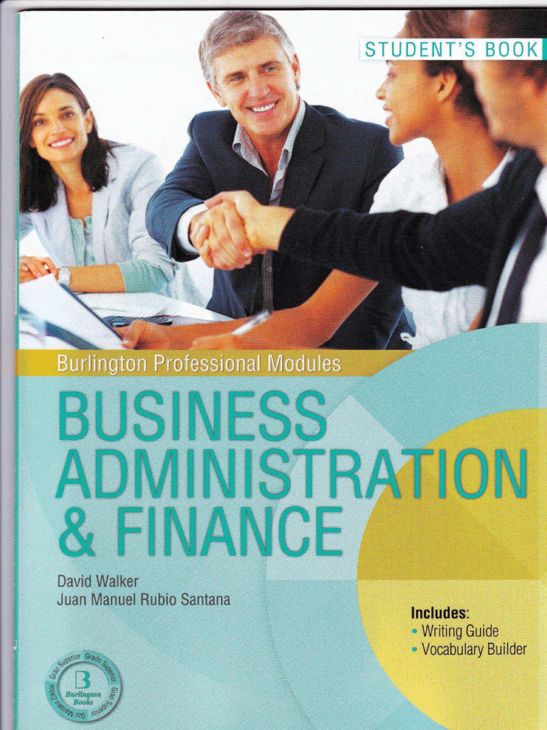 Business Administration Finance Student Book | PDF