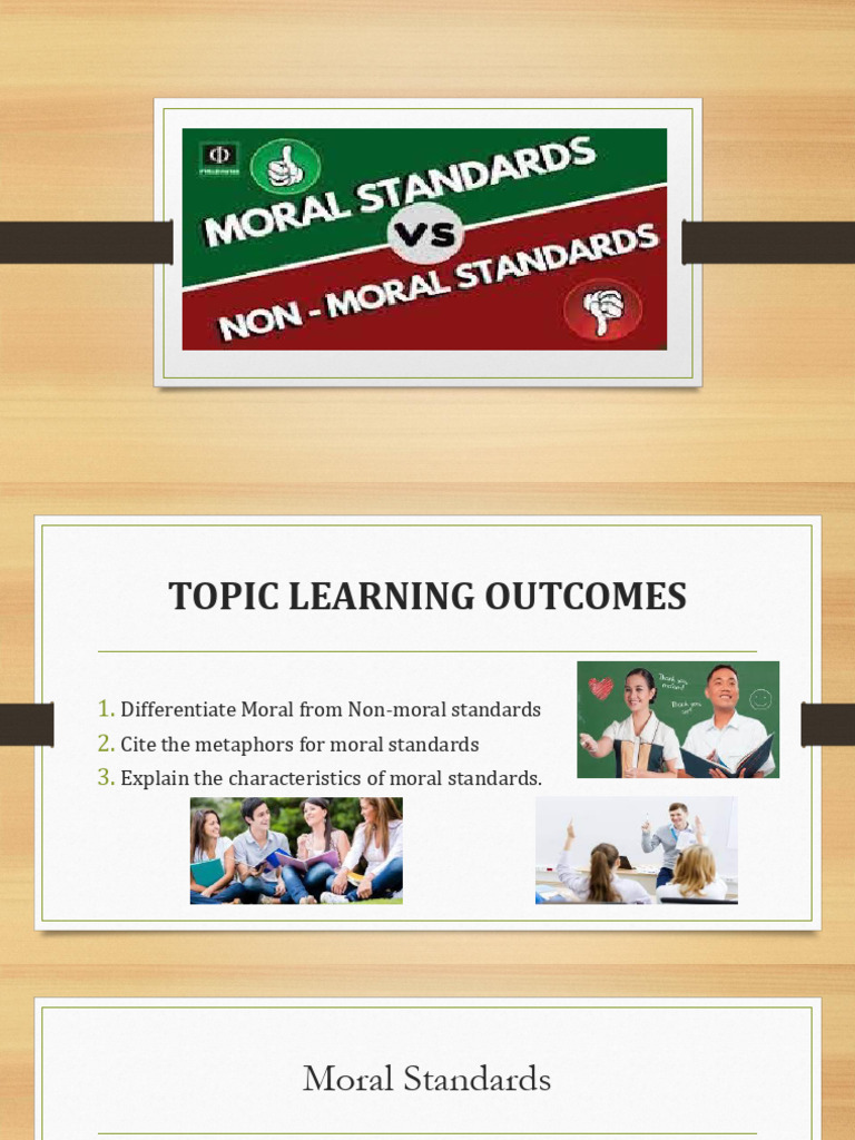 Moral VS Non-Moral Standards | Download Free PDF | Morality | Conscience