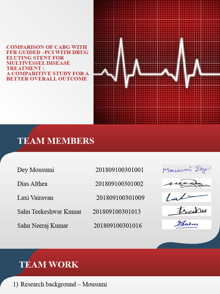 CABG vs. FFR-Guided PCI in MVD Treatment | PDF | Percutaneous Coronary ...