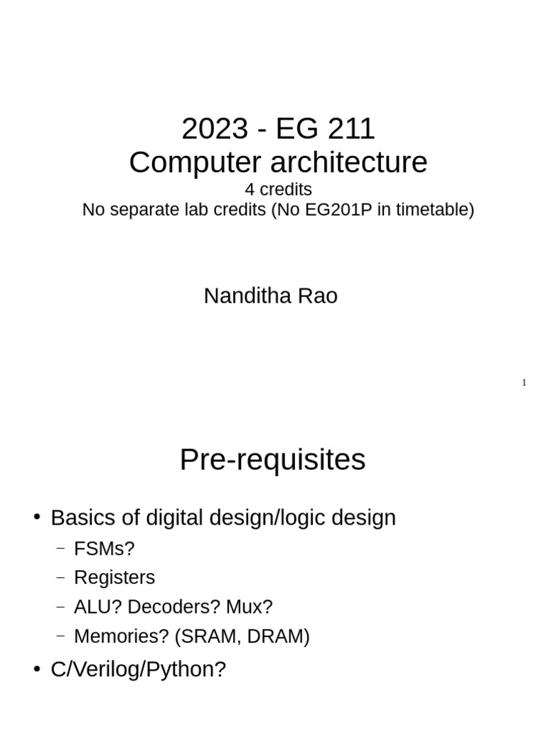 Week0 Basics 2023 | PDF | Cpu Cache | Central Processing Unit