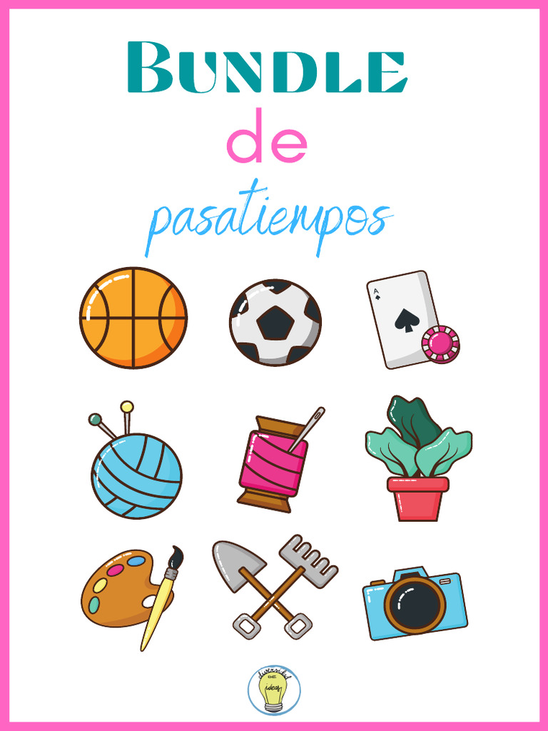 Bundle de Pasatiempos | PDF