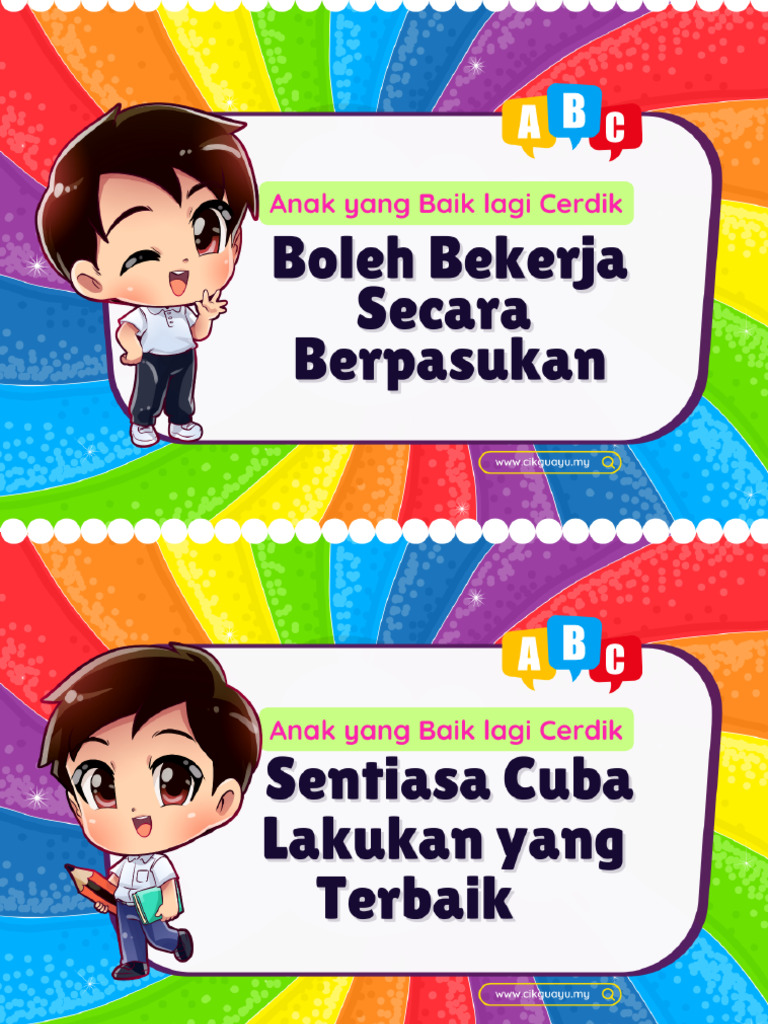 Akhlak Murid ABC | PDF