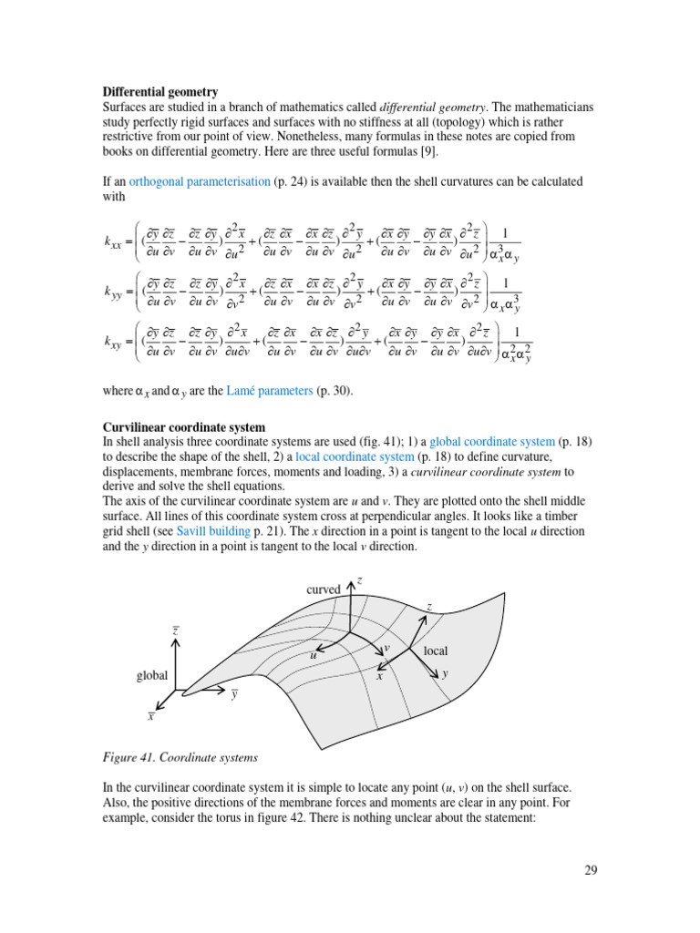 Shells 3 | PDF | Dome | Curvature