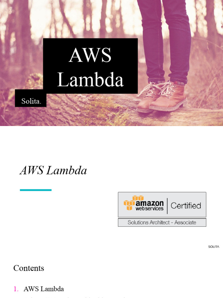 Aws Lambda Pdf Apache Hadoop Amazon Web Services