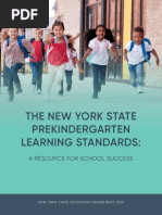 Georgia Early Learning Standards Overview | PDF | Lesson Plan | Preschool