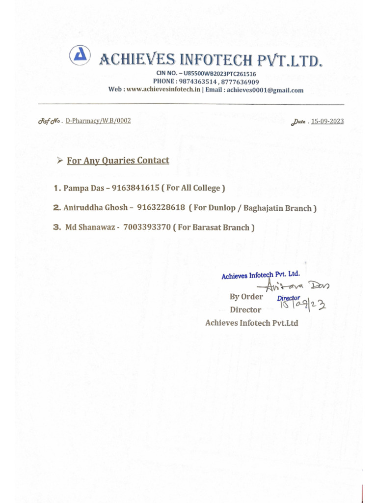 2nd Notice | PDF