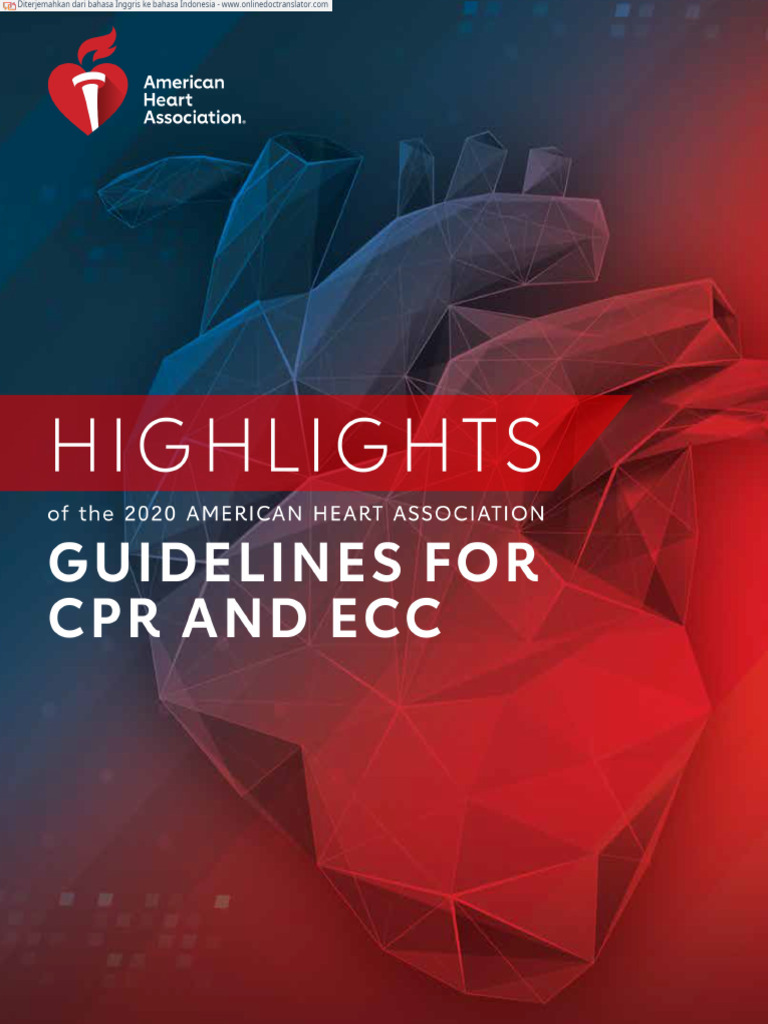 AHA 2020 ECC Guidelines English - En.id | PDF