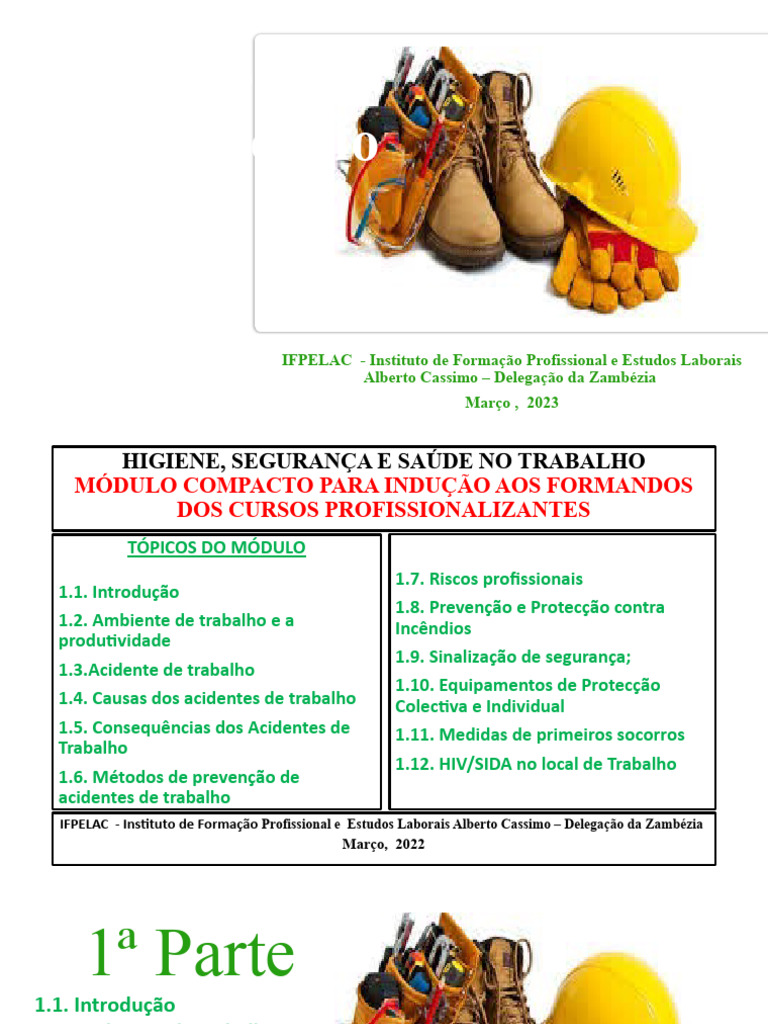 HSST para Inducao 2020 | PDF | Primeiros socorros | HIV/AIDS