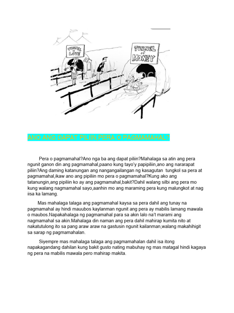 Filipino Project | PDF