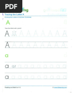 English Alphabet Writing Practice Book PDF | PDF