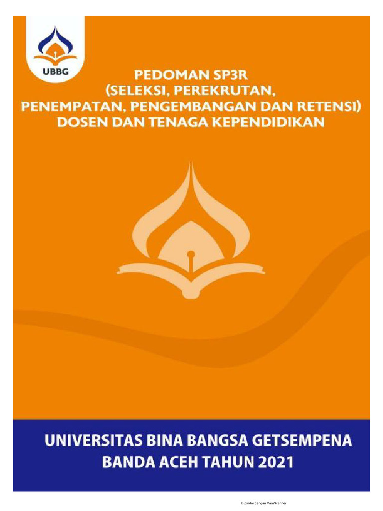 Pedoman SP3R UBBG 2021 | PDF