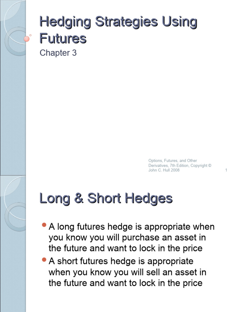 Hedging Strategies Using Futures | PDF | Hedge (Finance) | Futures Contract
