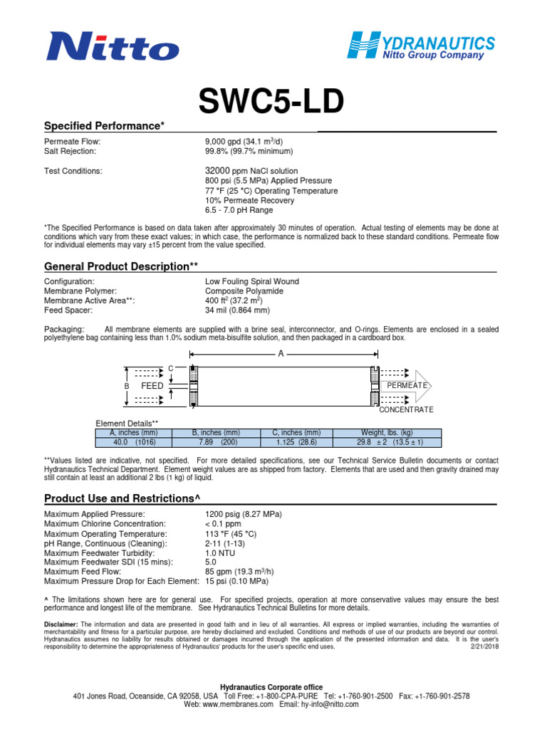 SWC5 LD | PDF | Sodium Chloride | Membrane
