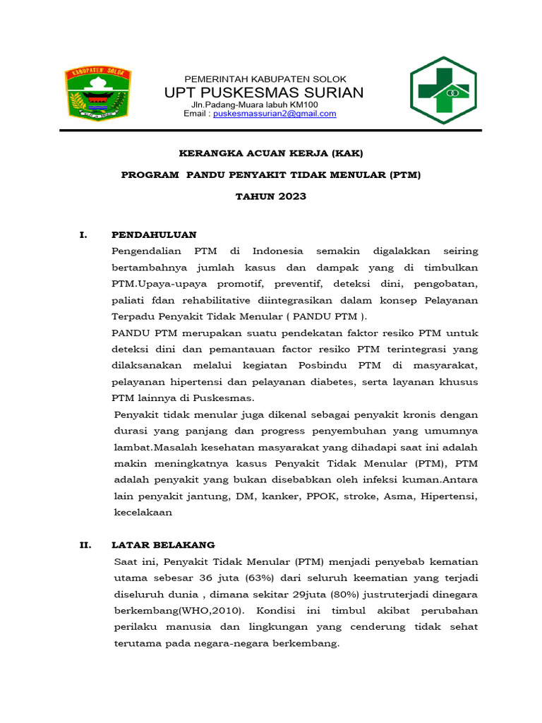 KAK PTM 2023 New | PDF