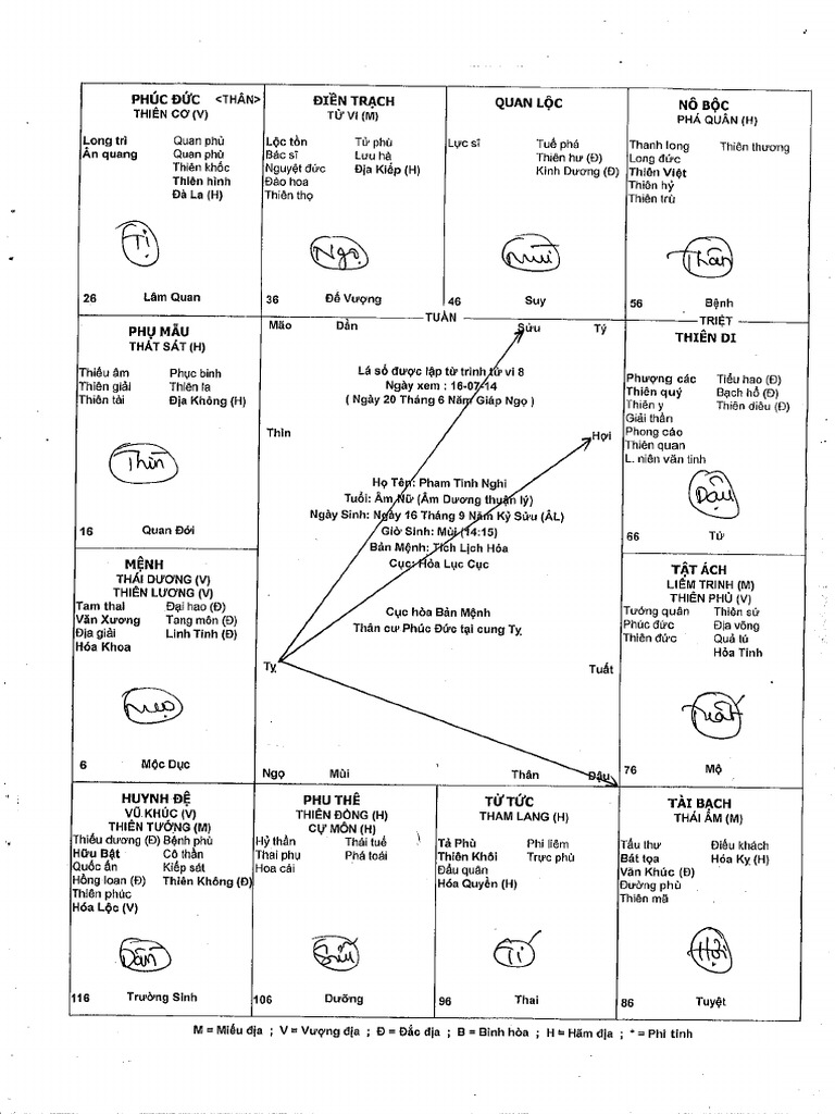 Tu VI Tron Doi Tinh Nghi | PDF