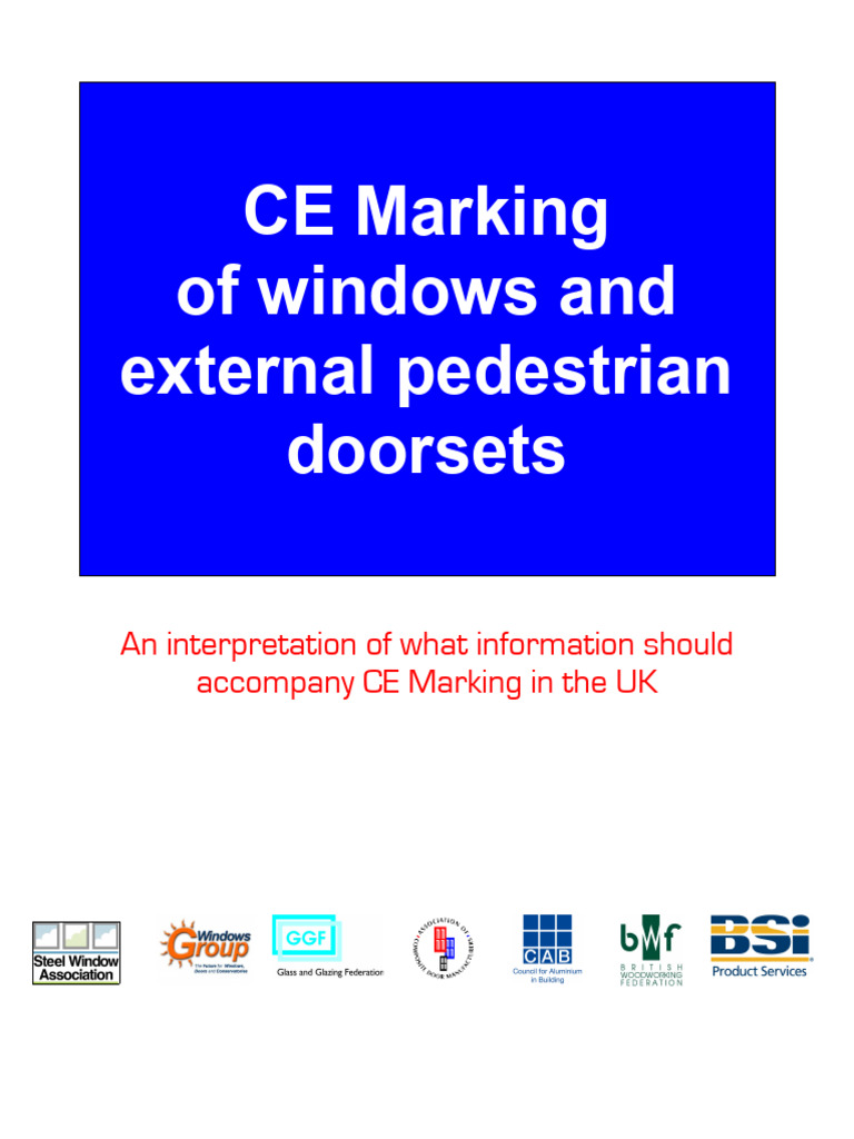 CE - Marking - EN 14351 | PDF