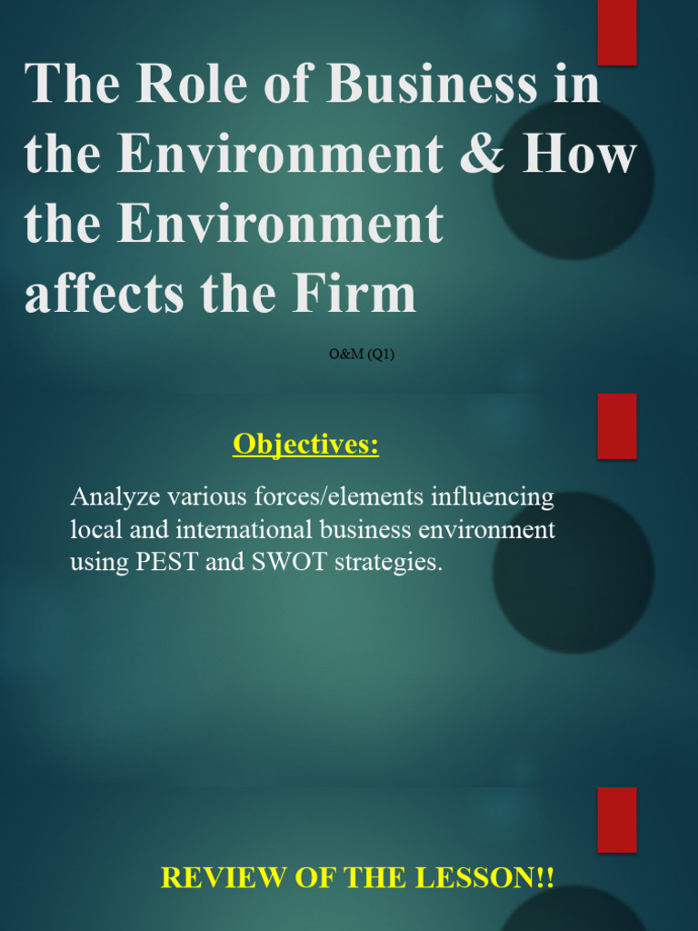 Business Environment Influences Explained | PDF | Economics | Swot Analysis