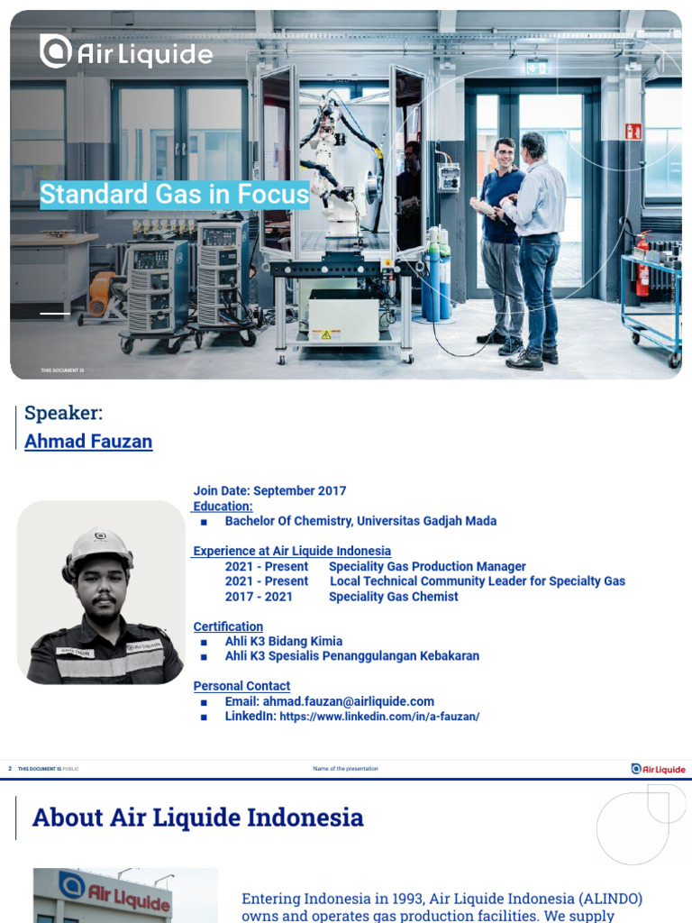 Standard Gases and Production Insights | PDF | Gases | Calibration
