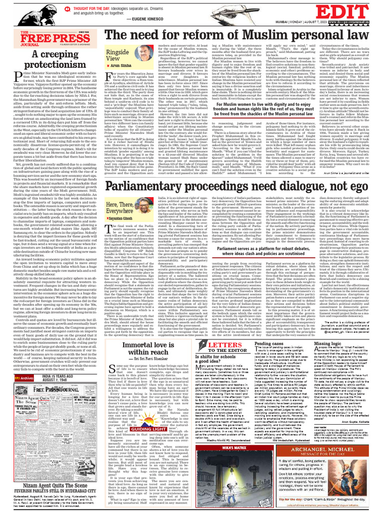 All English Editorials 7 - 8 | PDF | Democracy | Political Ideologies