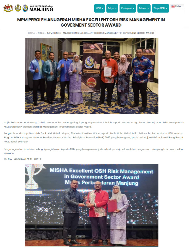 MPM Award | PDF