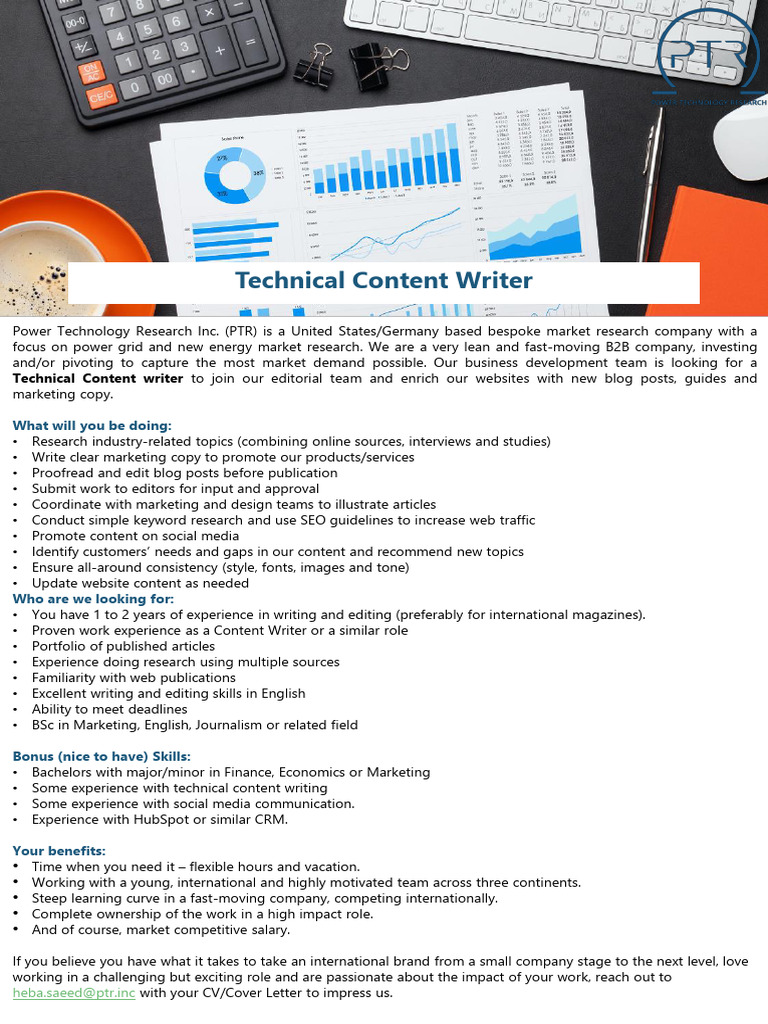 Content Writer | PDF