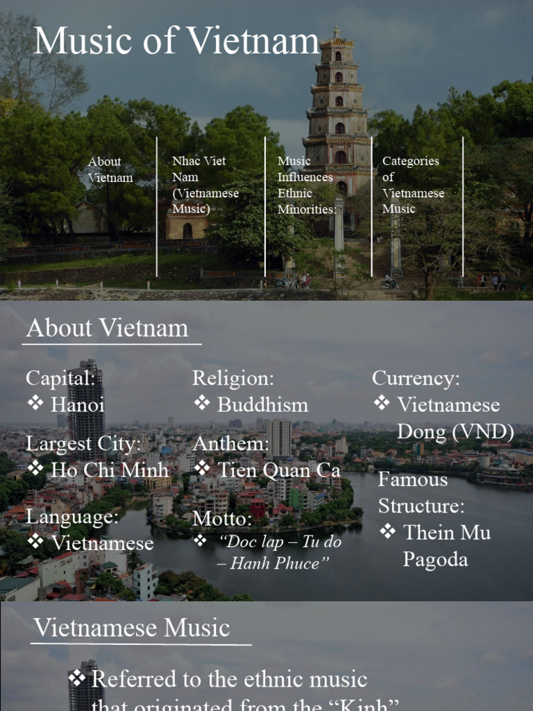 Group 1 Music of Vietnam | PDF | Art