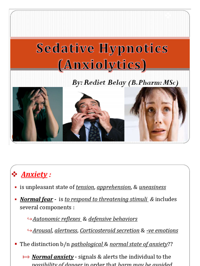 2 Sedative-Hypnotics - Redi (Nema) | PDF | Benzodiazepine | Sleep