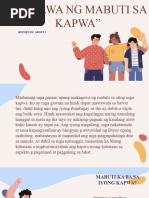 Ang Pagiging Makatao | PDF