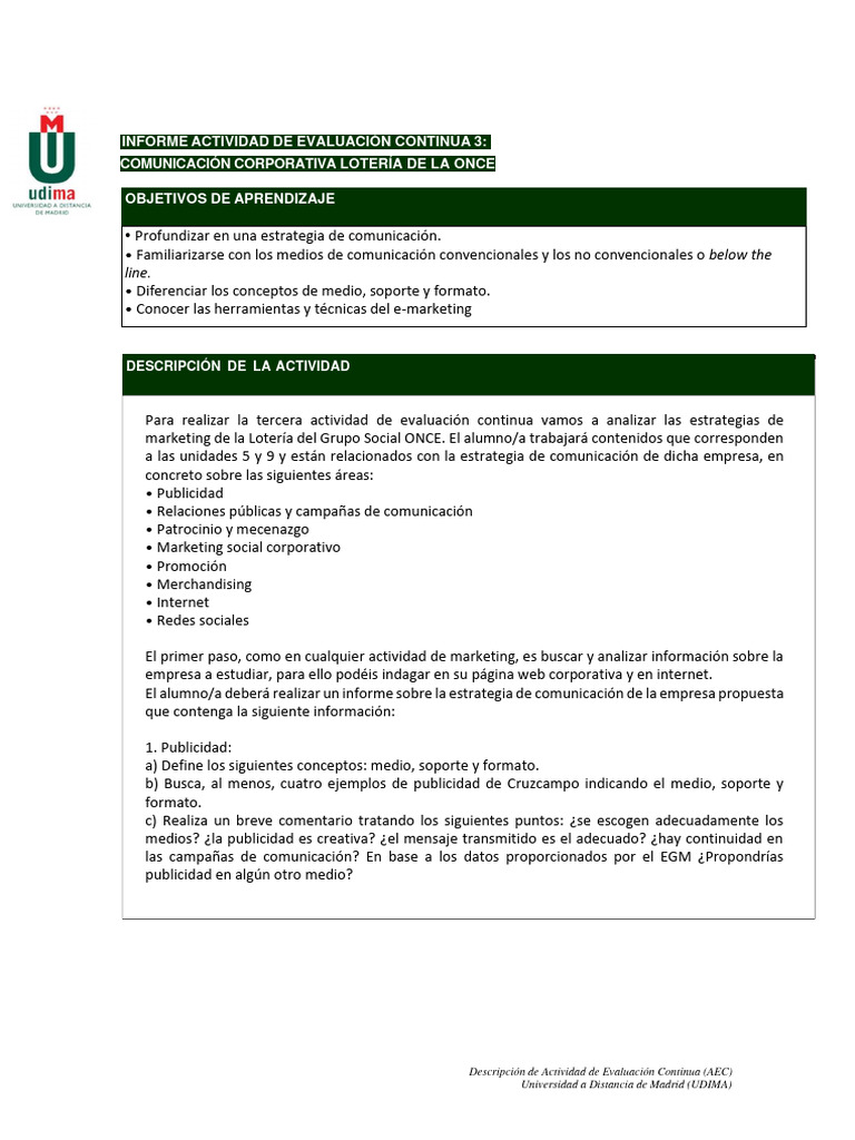 AEC3 | PDF | Publicidad | Marketing