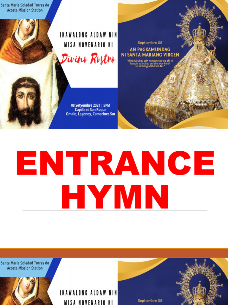 Divino Rostro | PDF | Mass (Liturgy) | Systematic Theology