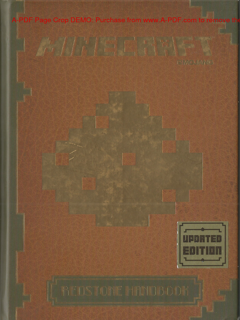 Minecraft Redstone Handbook UPDATED EDITION | PDF