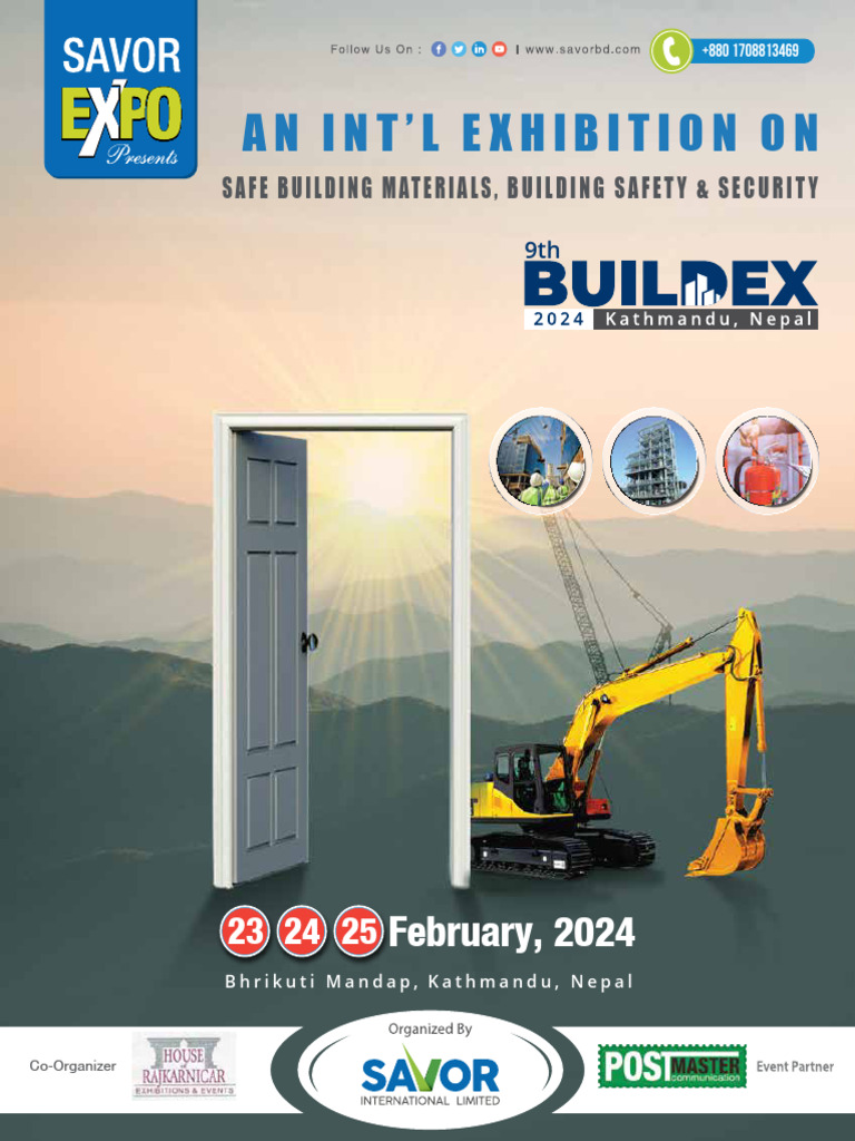 Brochure BUILDEX 2024 | PDF | Infrastructure | Nepal
