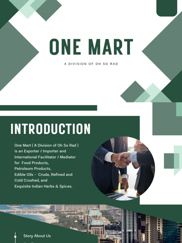ONE MART - Business Proposal | PDF
