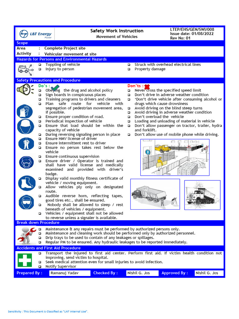 Movement of Vehicles | Download Free PDF | Vehicles | First Aid