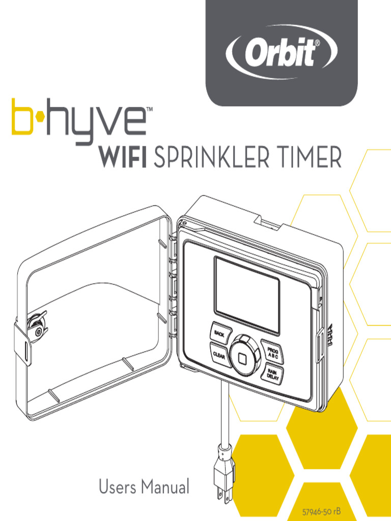 Orbit BHyve Controller Manual | PDF | Timer | Implied Warranty