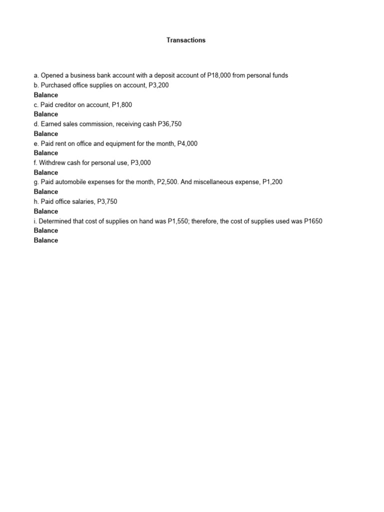 02 Laboratory Exercise Bernabe | PDF | Expense | Personal Finance