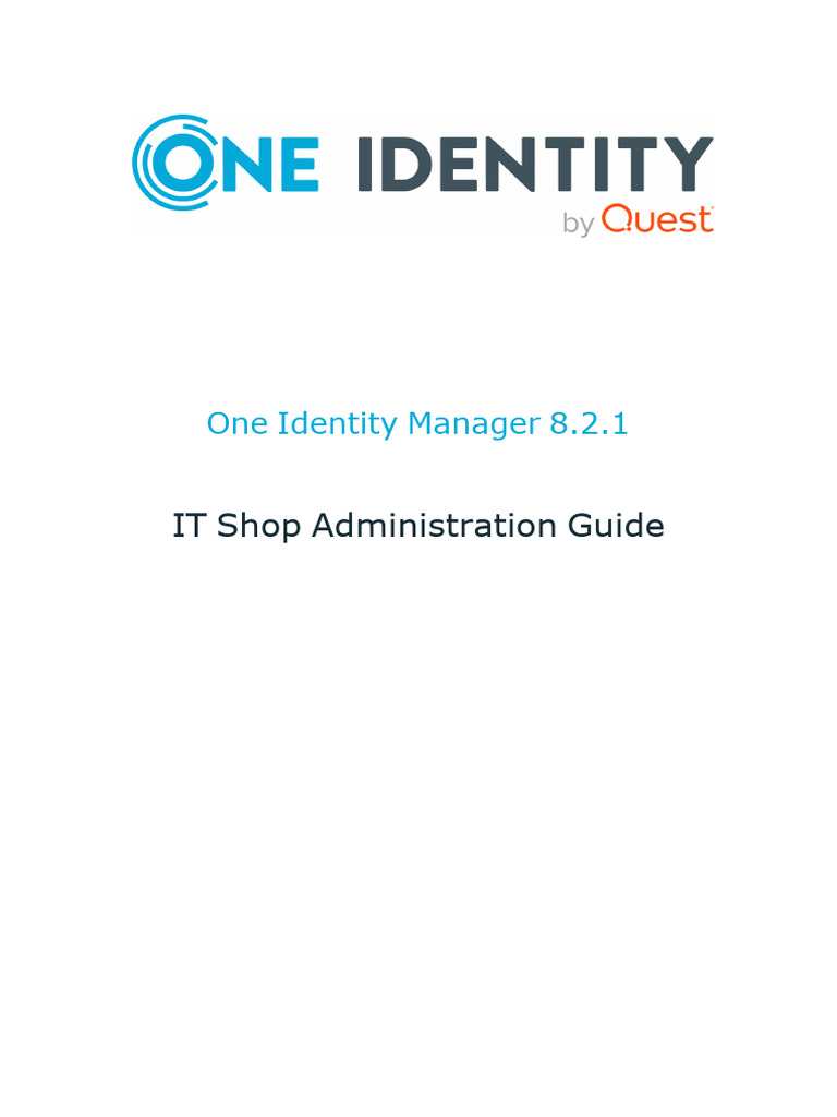 OneIM ITShop Administration | Download Free PDF | World Wide Web ...