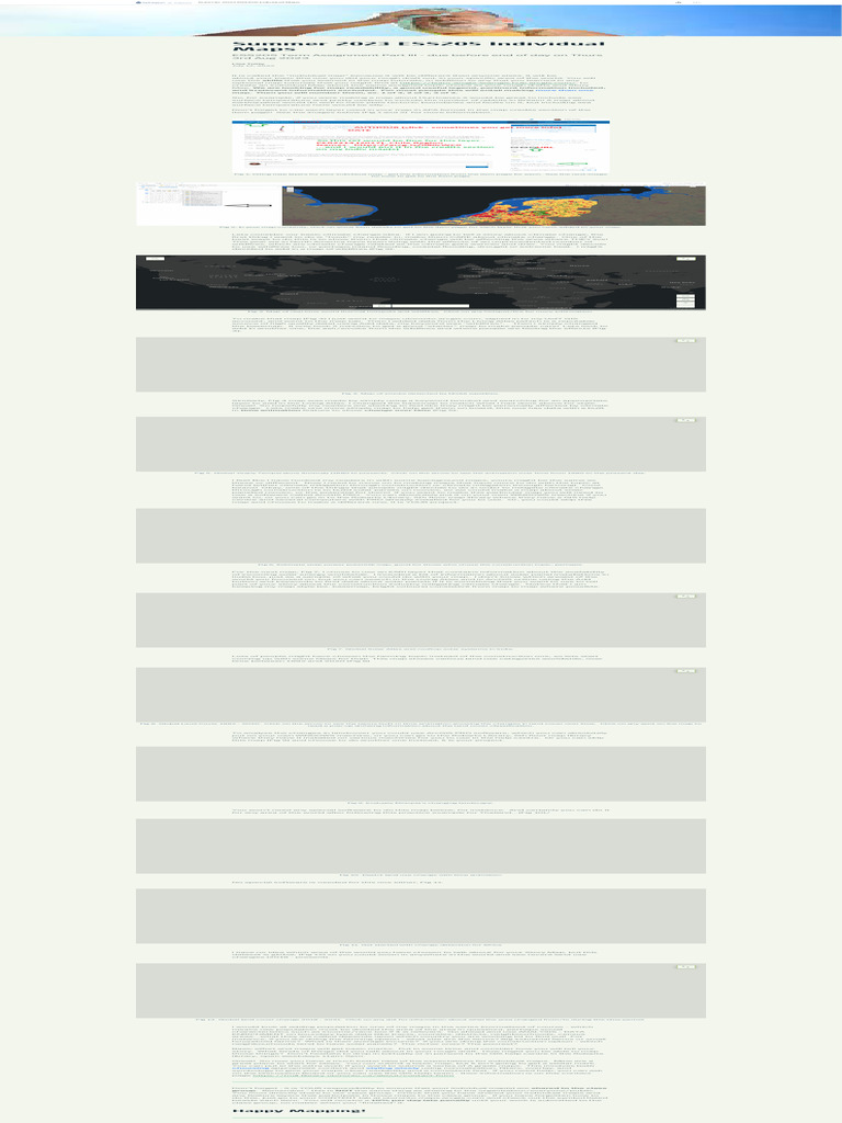 GIS Mapping Assignment Guide | PDF