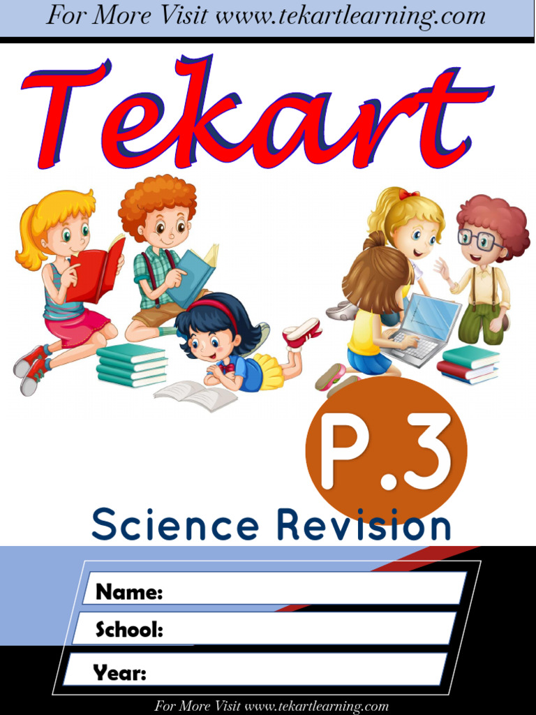IMPORTANT P.3 Science Revision Booklet | PDF | Soil | Plants
