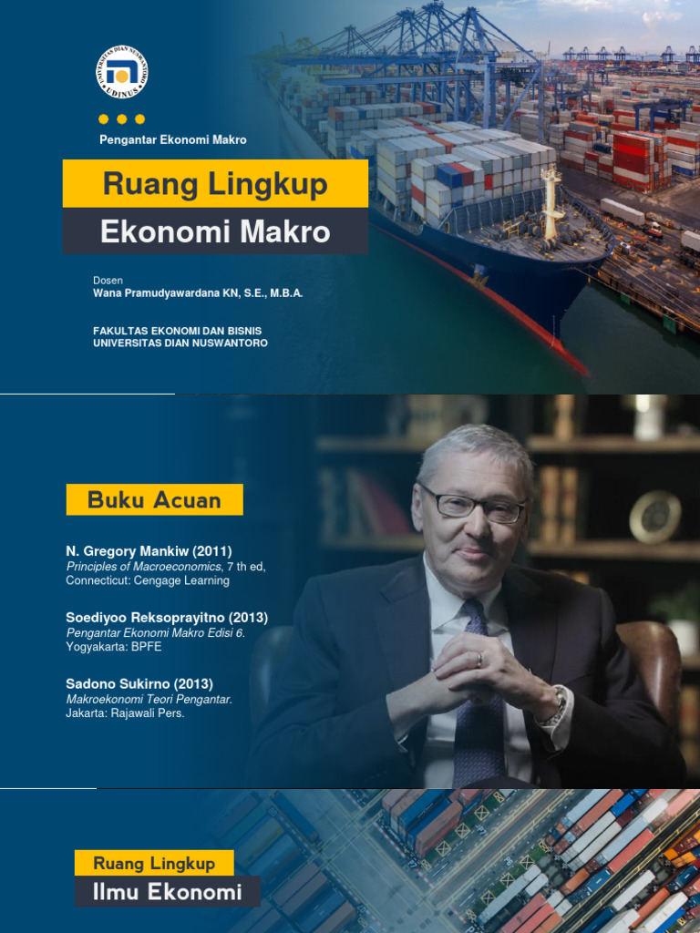 1 - Ruang Lingkup Makro | PDF