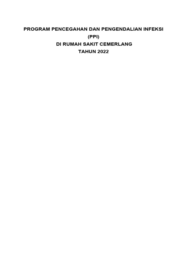 PPI 2 Proker PPI TH 2022 RS CEMERLANG | PDF | Sains & Matematika