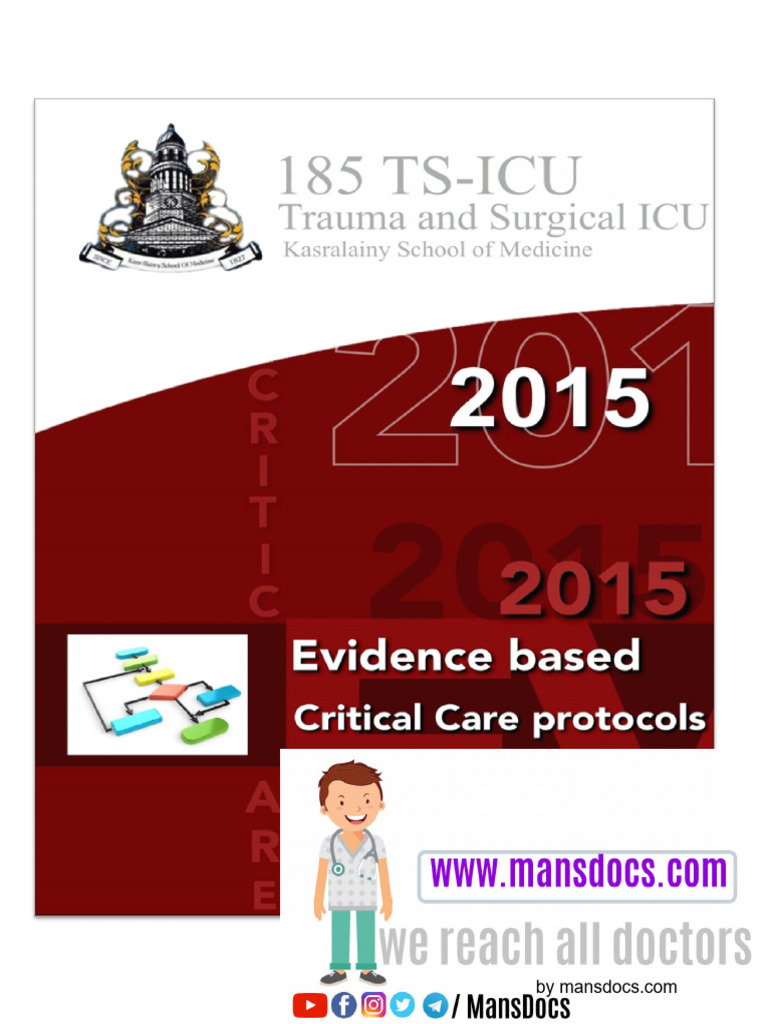 ICU protocol 2015 قصر العيني by mansdocs | PDF | Sepsis | Traumatic ...